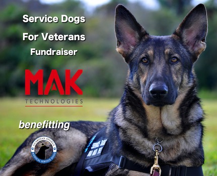 FL: MAK Technologies Dogs for Vets Fundraiser - Guardian Angels Medical ...