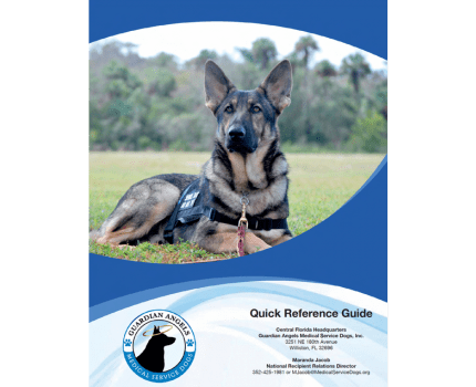 Brochures and Printed Materials - Guardian Angels Medical Service Dogs